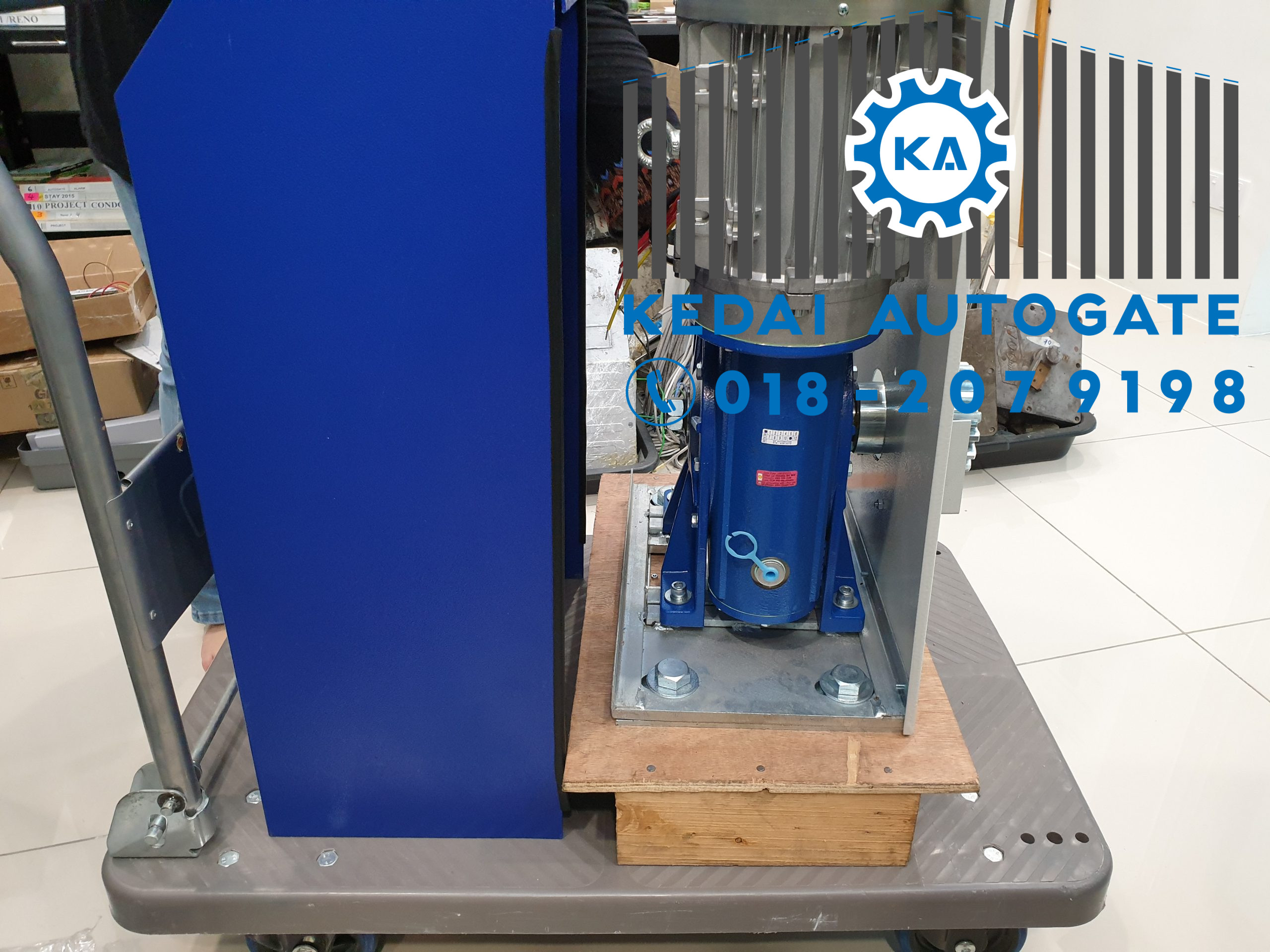 Industrial Sliding Autogate (Italy Motor) - KA Autogate Services