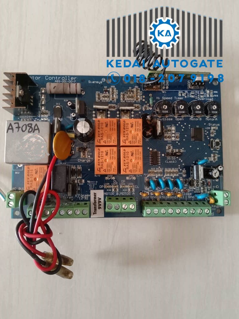 Servis Baiki Autogate Di Damansara Jaya – Dnor 712 Autogate Motherboard ...