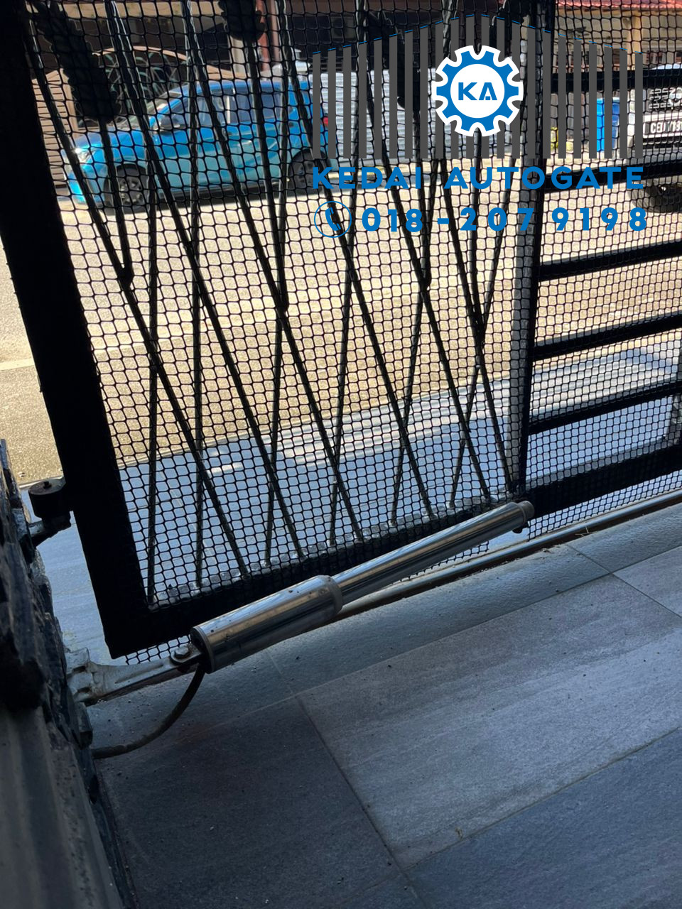 Autogate Jalan Kebun – 2 Unit Arm Autogate Telah Gunakan Jenama Tronica ...